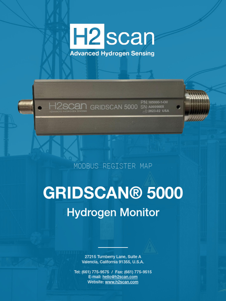 r0 Modbus Register Map Gridscan 5000 | PDF