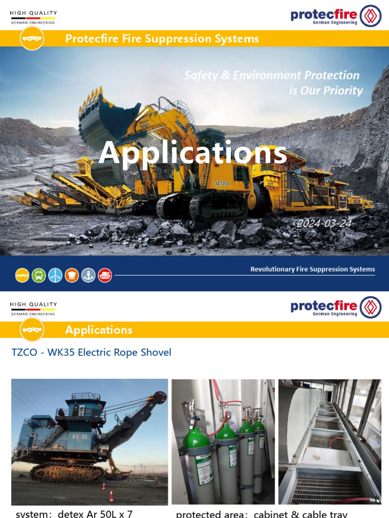 0512 Protecfire Fire Suppression System Applications | PDF | Crane ...