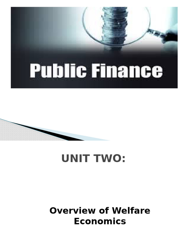 Welfare Economics: Government's Role | PDF | Pareto Efficiency | Equity ...