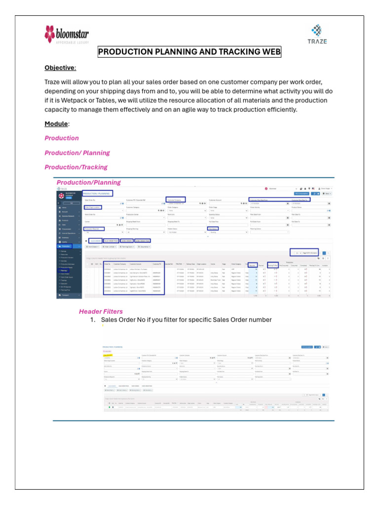 Production Planning and Tracking System | PDF | Image Scanner | Barcode