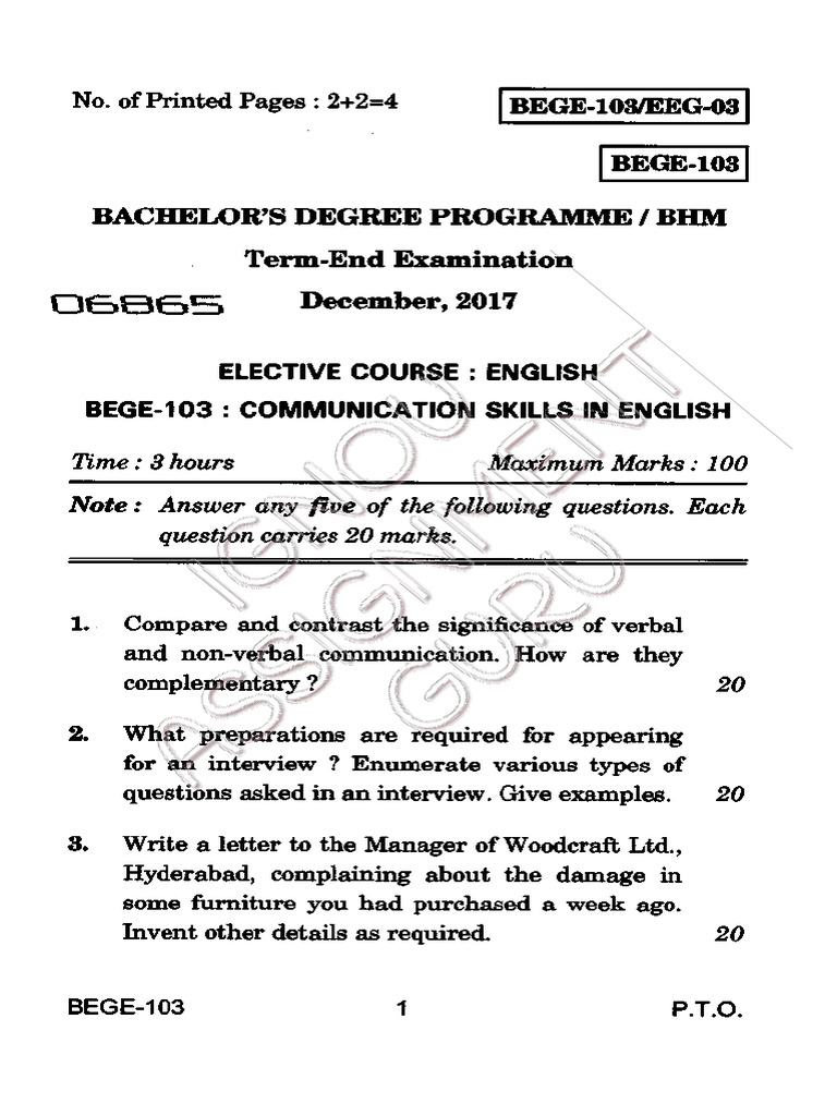 BEGE 103 EEG 03 Optimize Compressed | PDF | Communication | Human Communication