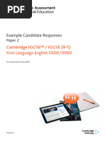 0500 Example Candidate Responses Paper 2 (For Examination From 2020 ...