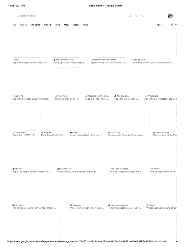 Pepe Meme Trends and Variations | PDF | World Wide Web | Internet & Web
