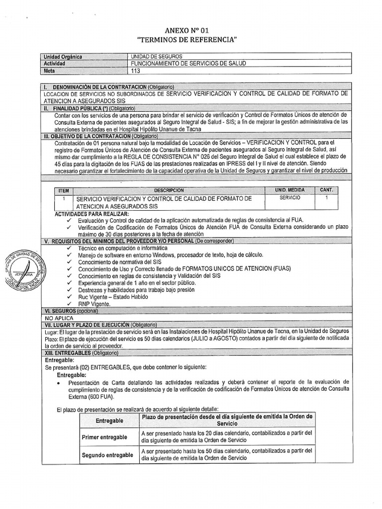 Ss Verif y Cont de Calidad | PDF
