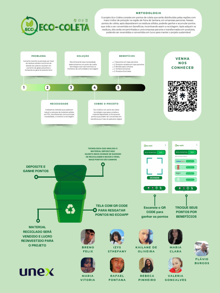 banner ecocoleta (80 x 100 cm).pdf | PDF | Reciclagem | Desperdício