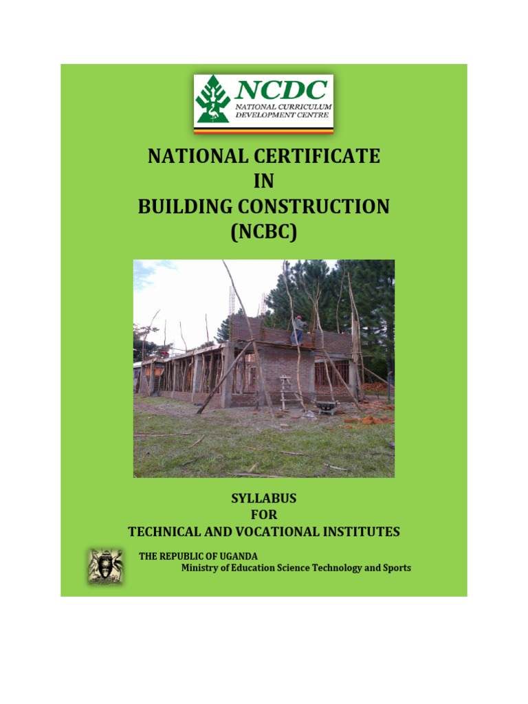 NCBC Syllabus | PDF | Vocational Education | Diploma