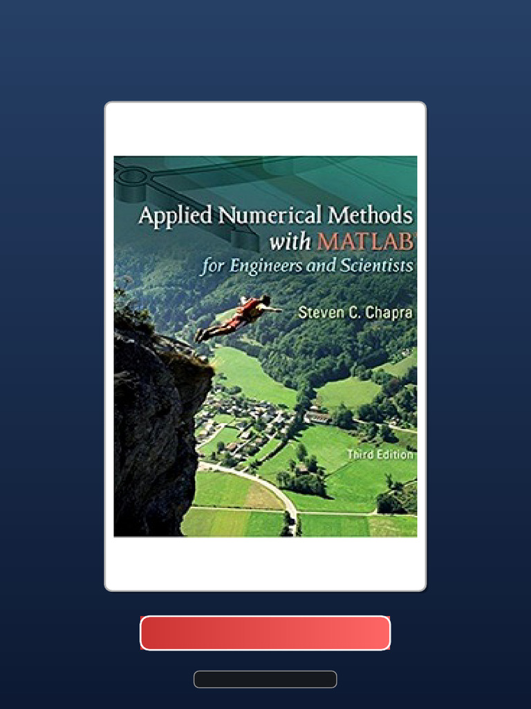 Applied Numerical Methods With MATLAB For Engineers and Scientists 3rd ...