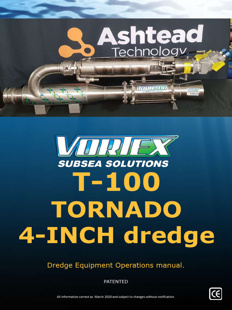 Vortex Dredge Operations Manual 4inch T 100 Tornado Jan 2020 Low Res | PDF | Pump | Valve
