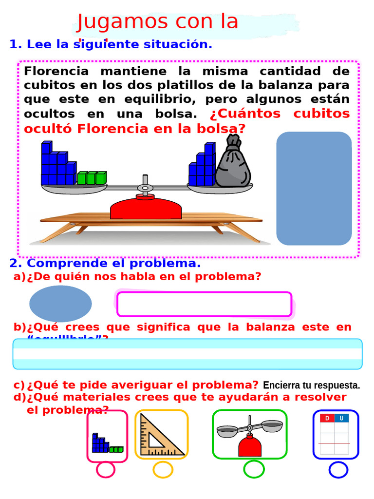 Matrematica Balanzas | PDF