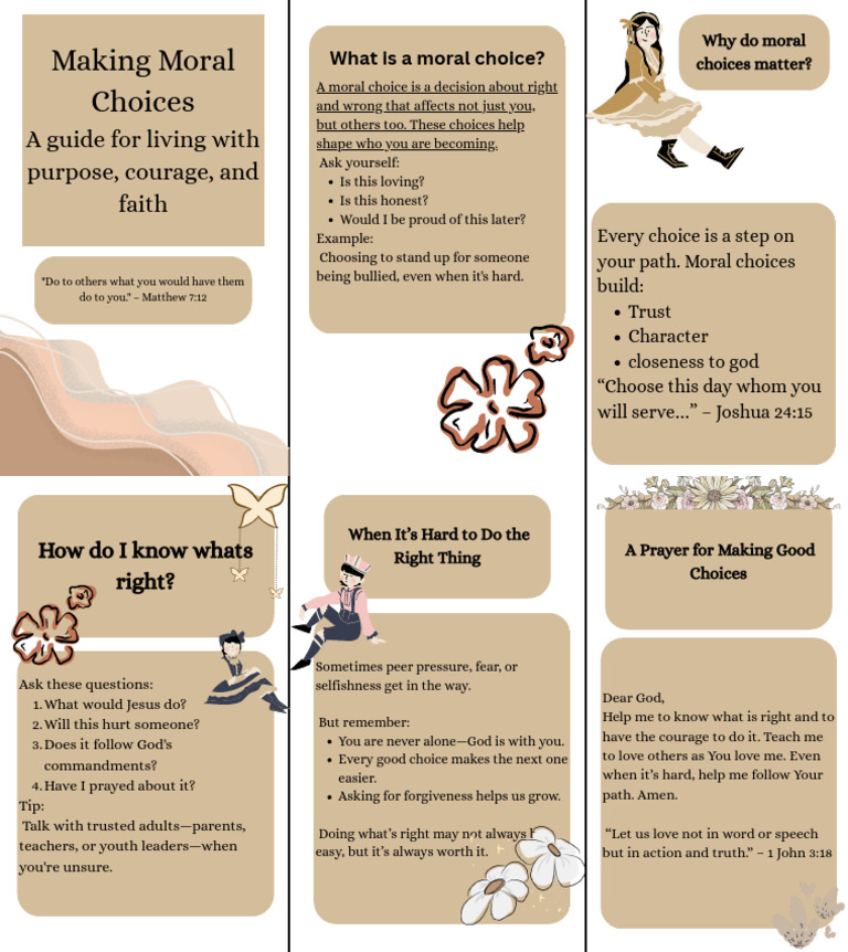 Moral Effects How You Can Make A Change | PDF | Religious Belief And ...