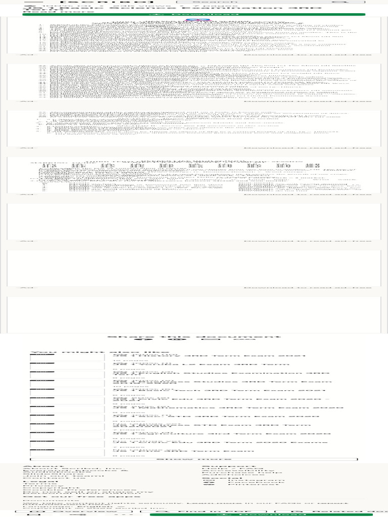 Js 1 Basic Science Examination 3rd Term Pdf Pdf Force Mass