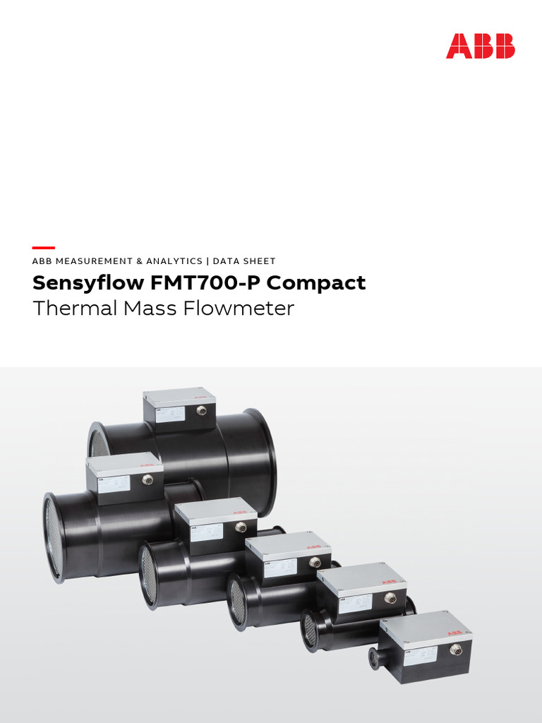 Sensyflow FMT700-P Flowmeter Overview | PDF | Equipment | Manufactured ...