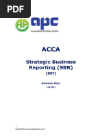 Syllabus of ACCA SBR | PDF | International Financial Reporting Standards | Fair Value