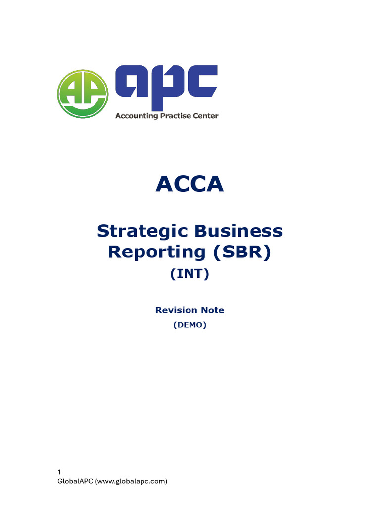 Questions SBR RevDEMO | PDF | Fair Value | Goodwill (Accounting)
