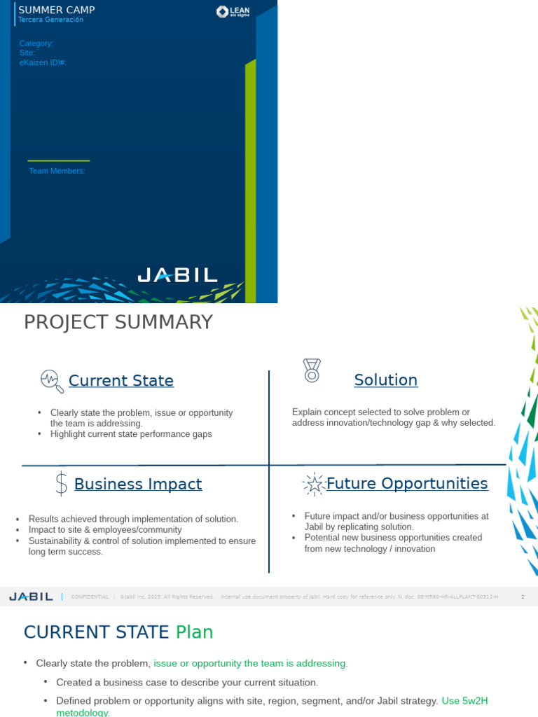 2025 - Summer Template | PDF | Employment | Innovation