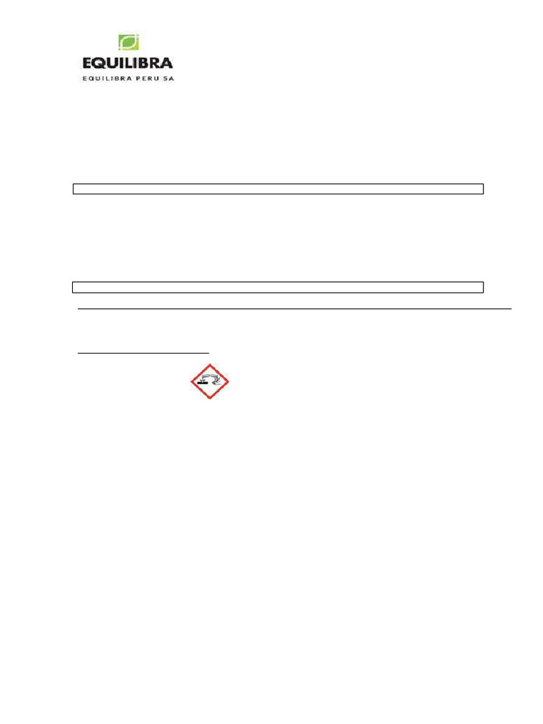Msds Urea Fosfatada | PDF | Residuos | Agua