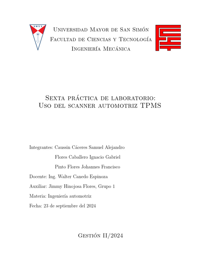 Practica N6 Pdf Tecnología Del Motor Máquinas Rotativas