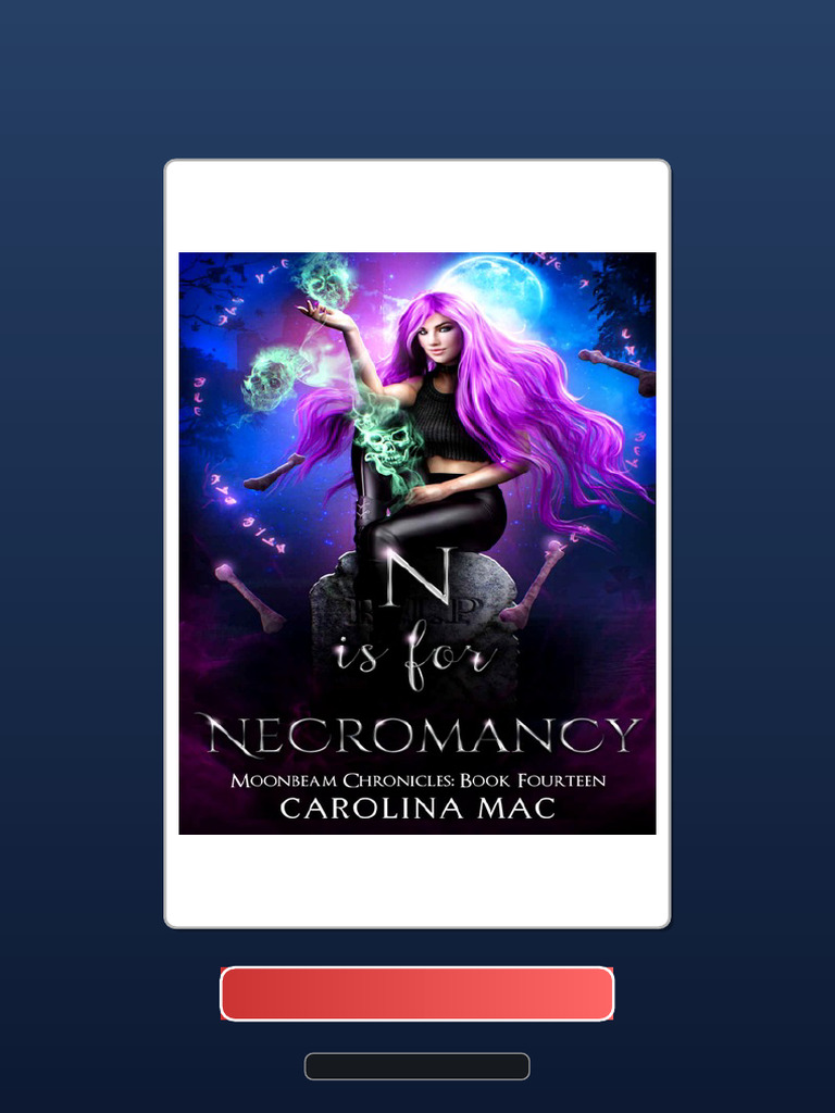N Is For Necromancy The A B Cs of Witchery Moonbeam Chronicles Book 14 ...