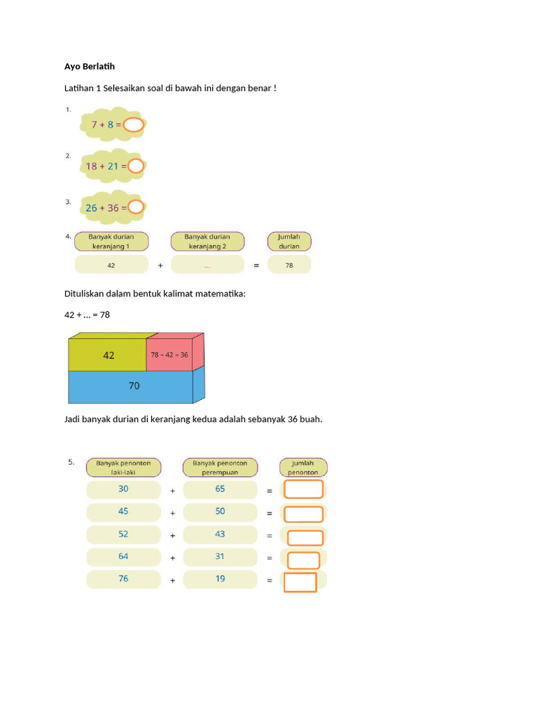 LKPD Bu Tompul | PDF