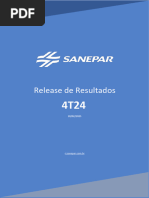 Planilha de Custos Sanepar Atual | PDF