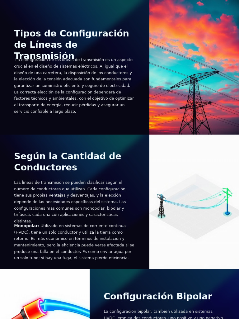 Tipos de Configuración de Líneas de Transmisión | PDF | Transmisión de ...