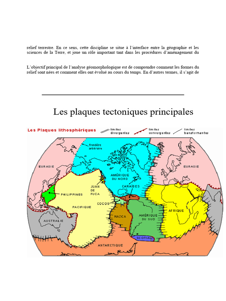 Formation des reliefs terrestres | PDF | Crevasse | Glacier