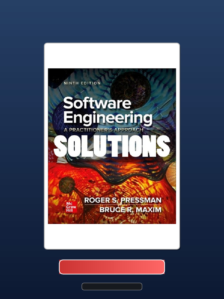Complete Bundle Software Engineering 9 Ed Pressman Ebook and TestBank ...