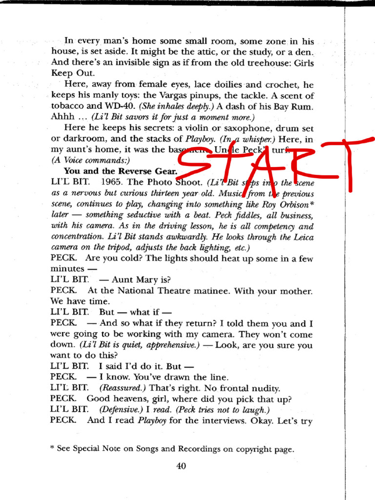 How I Learned To Drive | PDF