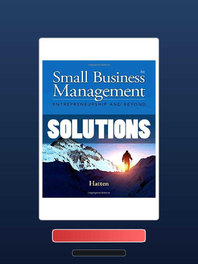 Complete Bundle Small Business Management Entrepreneurship and Beyond 6 ...