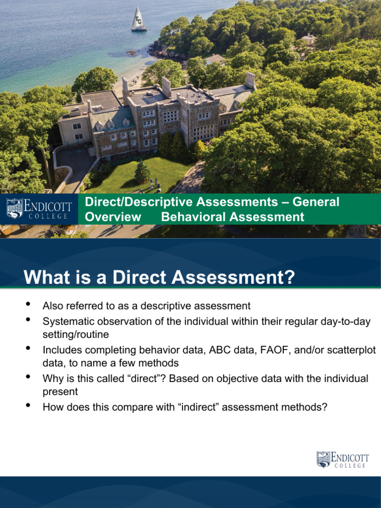 Understanding Direct Assessments in ABA | PDF