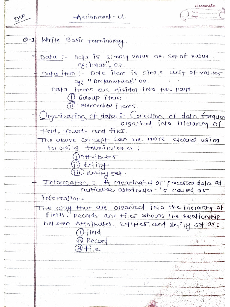 Dsa Assignment 1 - 20240805 | PDF