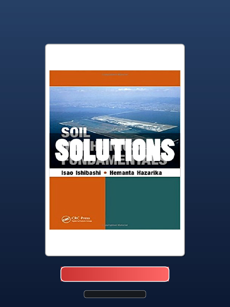 Complete Bundle Soil Mechanics Fundamentals 1 Ed Ishibash Ebook and ...