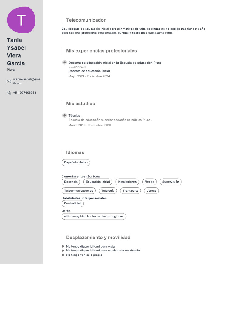 Tania Ysabel Viera Garcí A | PDF