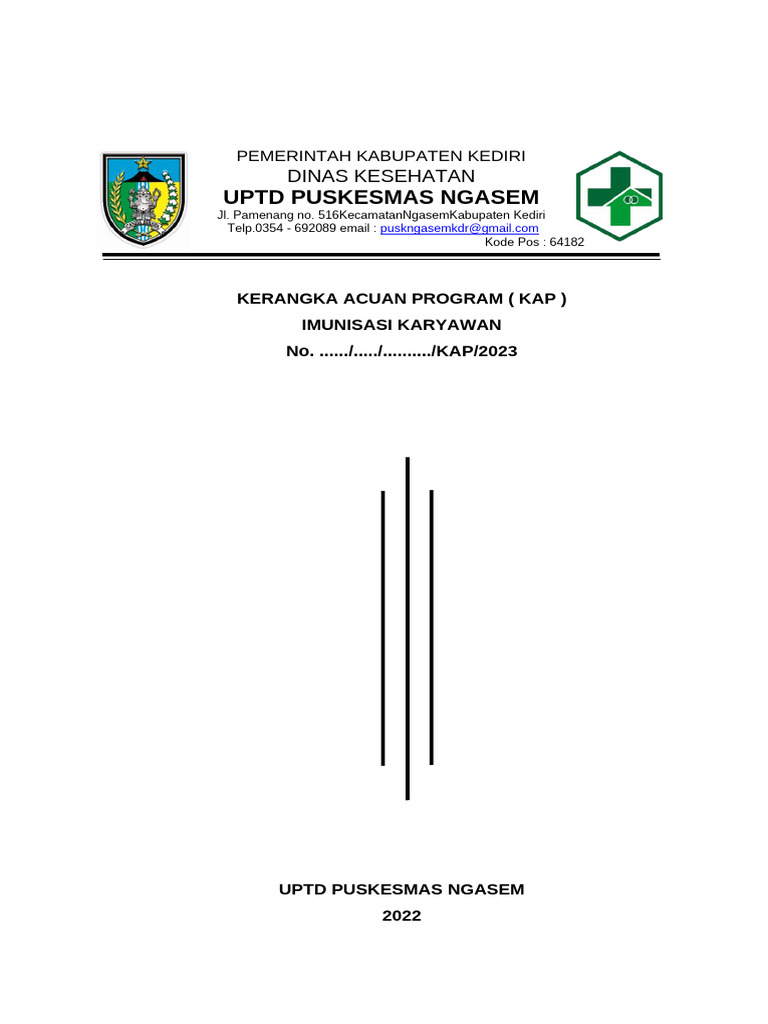 Kap Program Kerja Imunisasi Karyawan | PDF