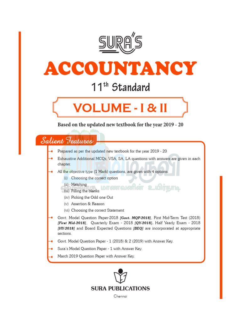 11th Accountancy Full Guide - Sura Accountancy Guide Sura Publications ...