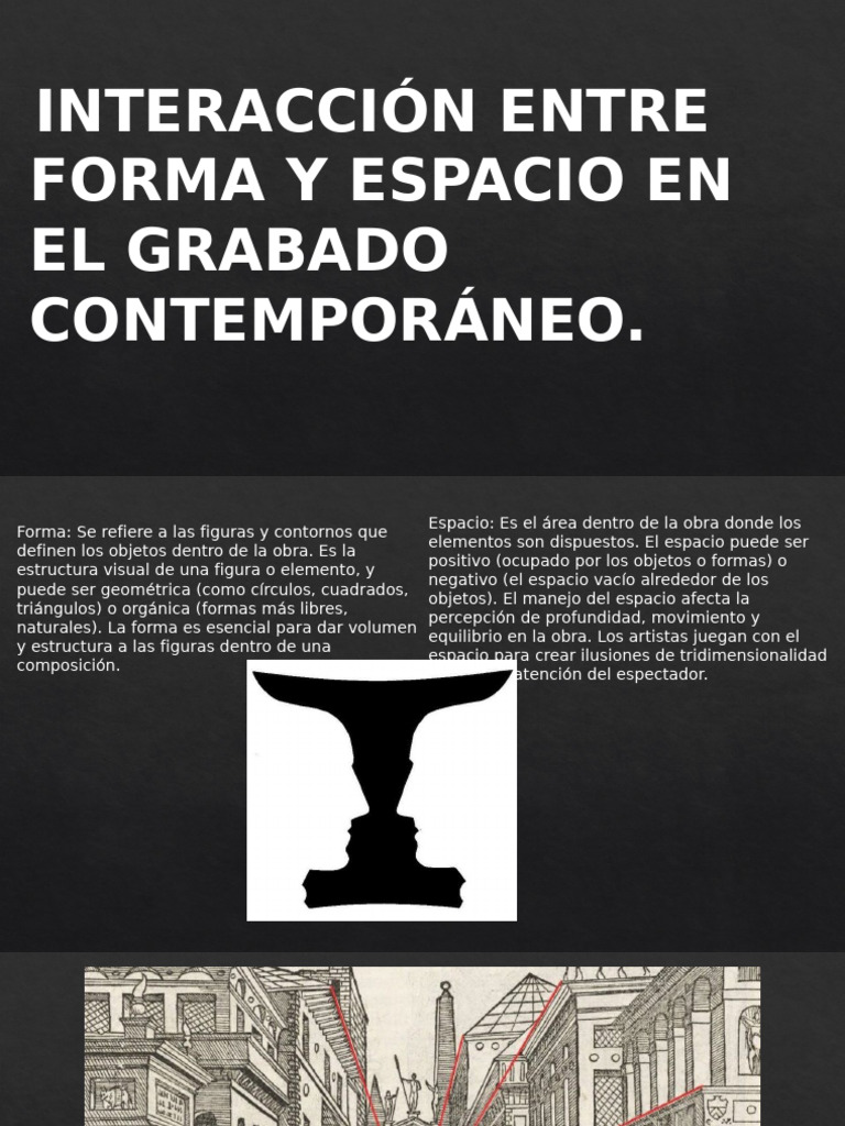Forma y espacio en el grabado contemporáneo | PDF