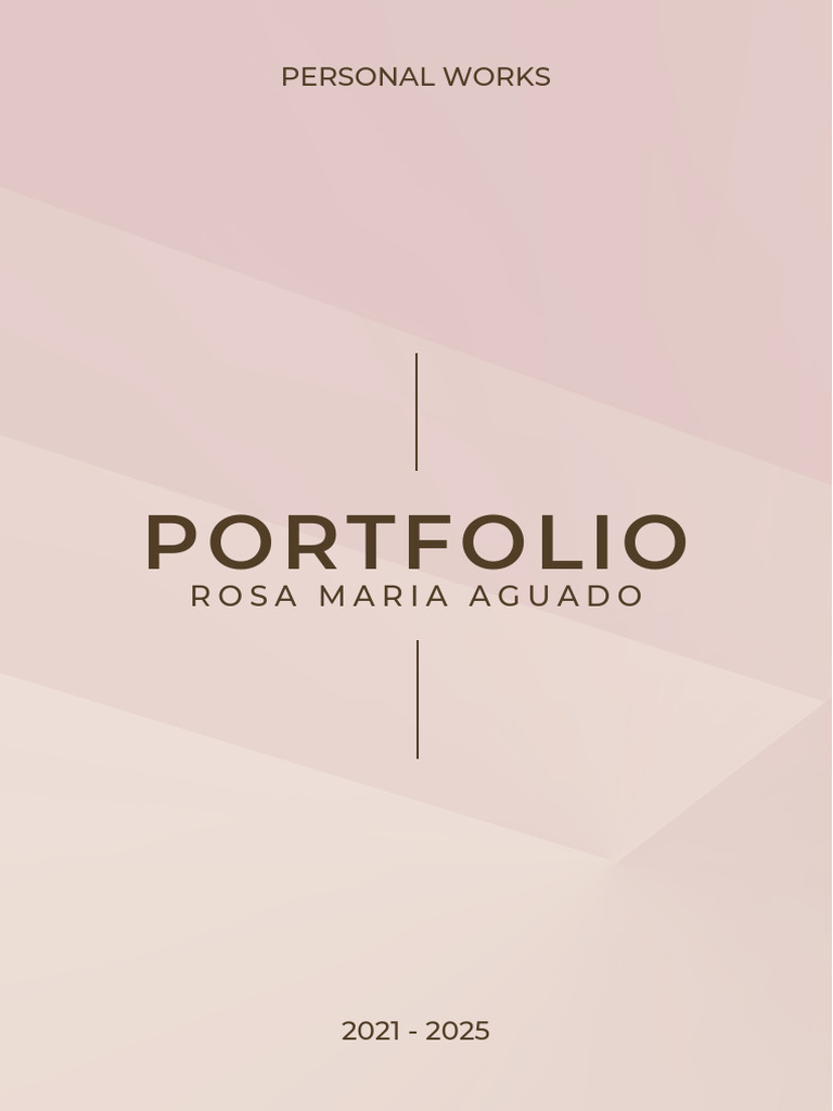 Salinan Dari Cream and Brown Minimalist Portfolio Cover A4 PDF | PDF