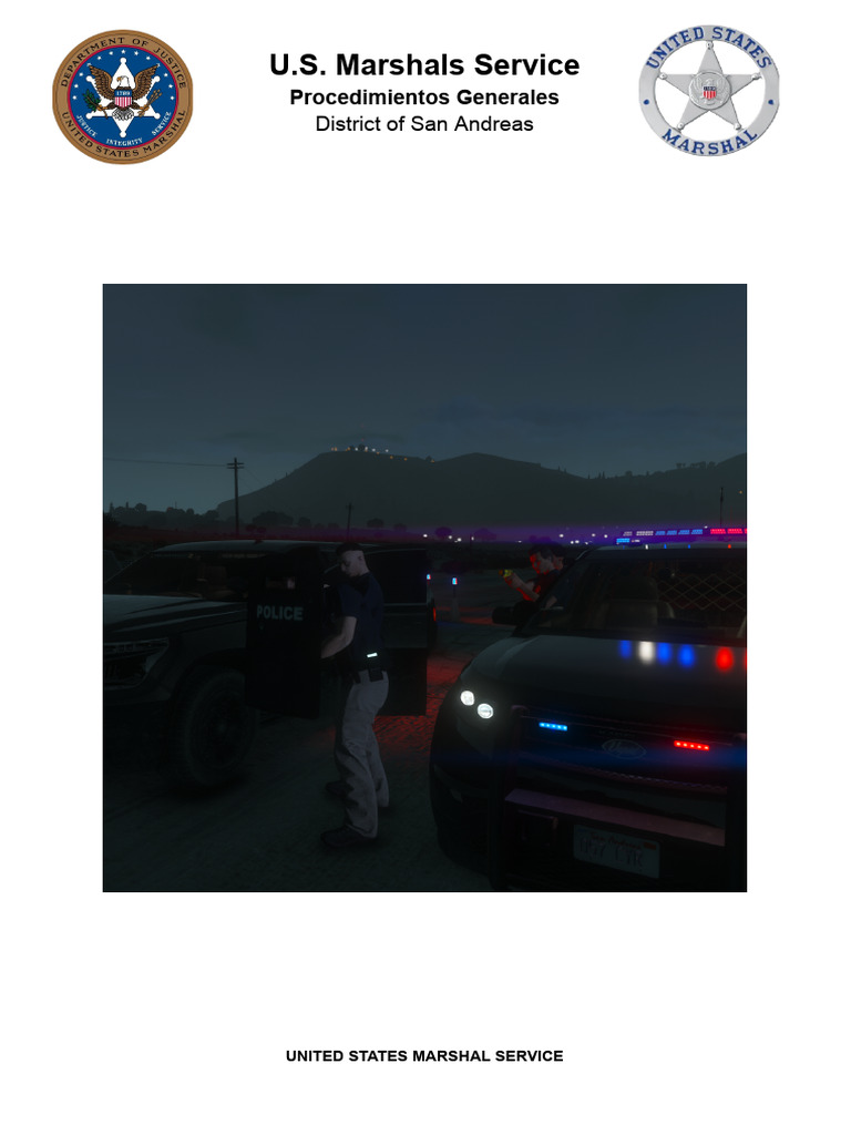 (USMS-An) Procedimientos Generales | PDF | Justicia | Crimen y violencia