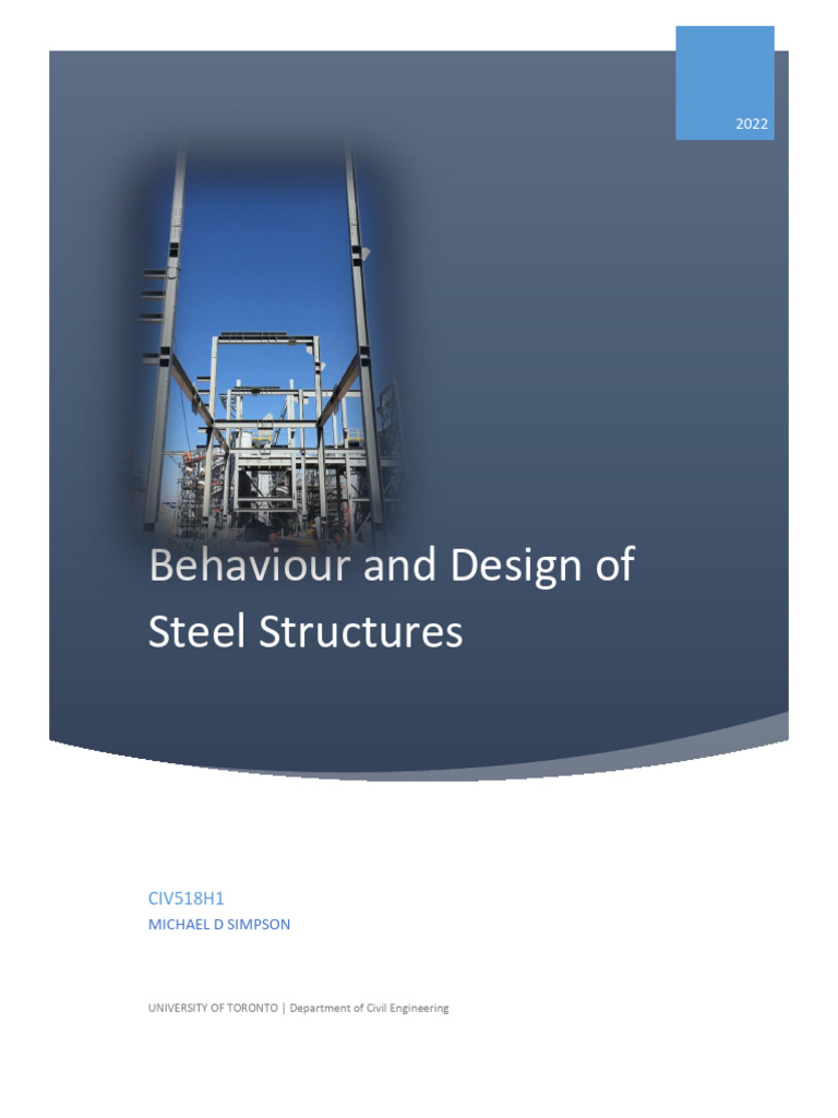 Steel Structure Design & Code Overview | PDF | Strength Of Materials ...