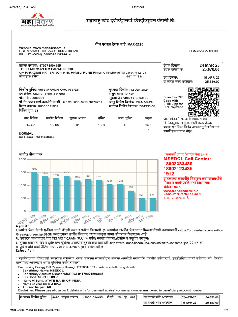 Light Bill Society | PDF