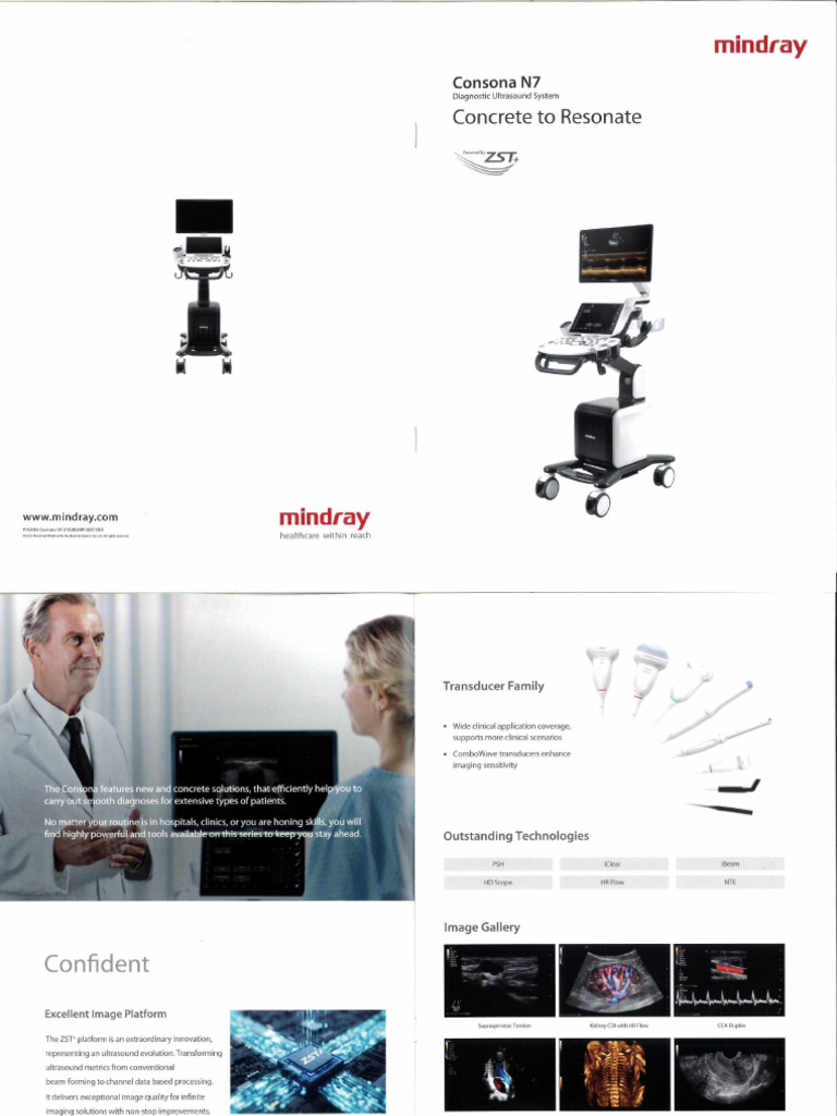 Brochure ENG Consona N7 Mindray Compressed | PDF