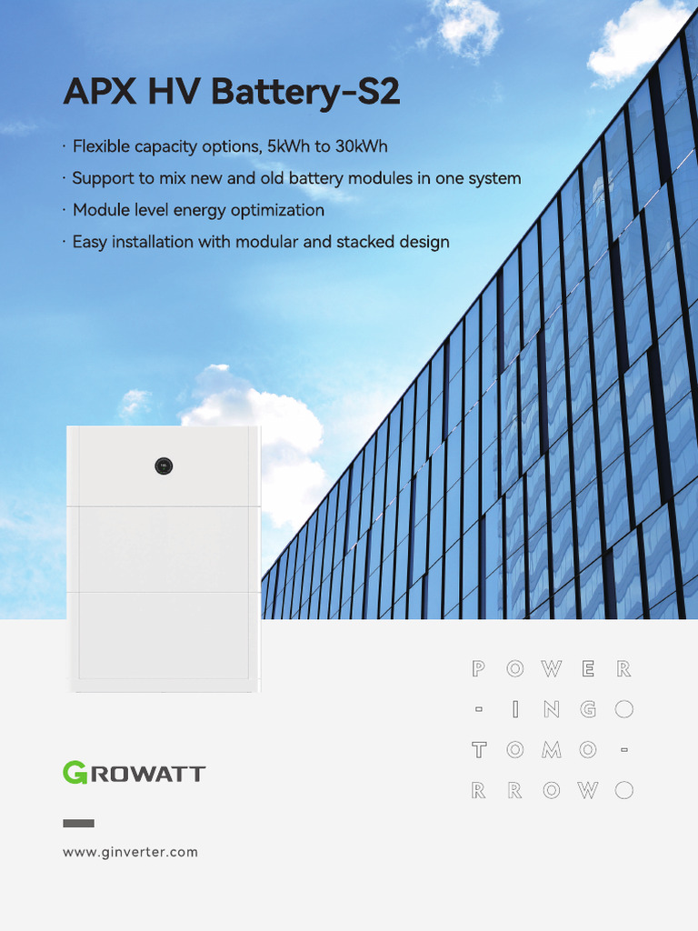 APX HV Battery S2 | PDF