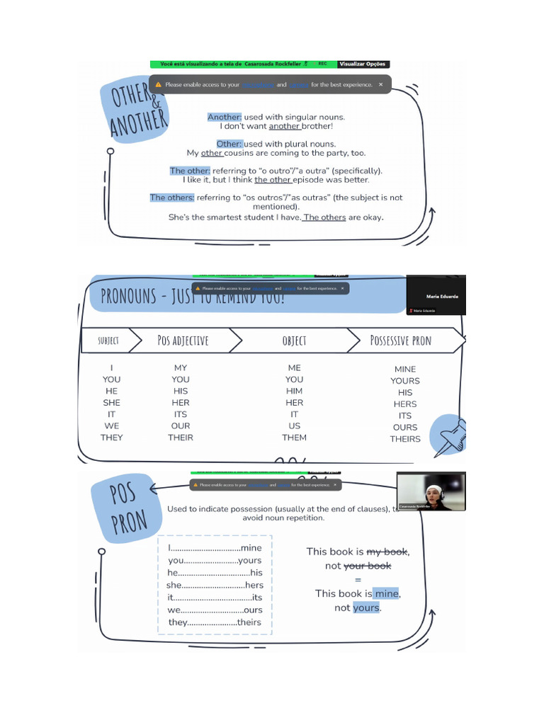 Revisão Aula Conection | PDF