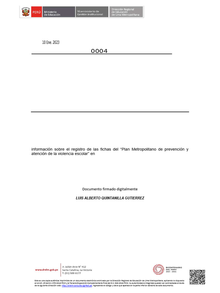 Mm Ndeg 0004-2023 a Las 07 Ugel Copia Ogpebtp- Resultados Del Registro ...