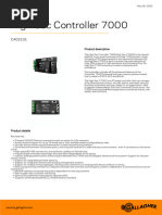 B. 7000 Controller Standard - TDS | PDF | Access Control | Computer Network