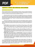 Module 5 Moral and Spiritual Development | PDF | Morality | Social ...