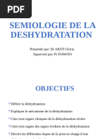 Signes de déshydratation intracellulaire et extracellulaire | PDF ...