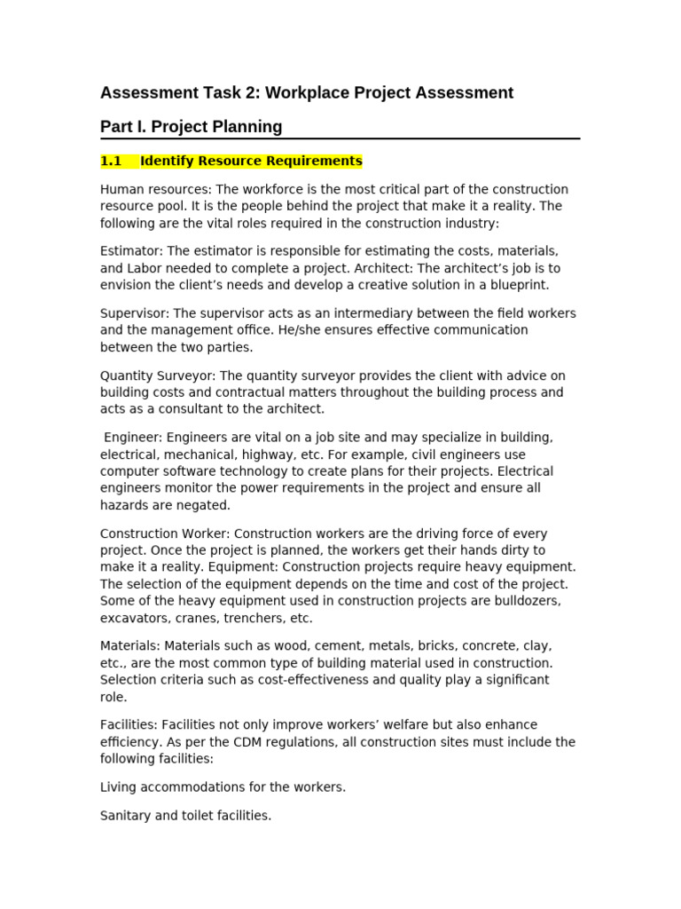 BSBPMG534 Assessment Task 2 (Julius Patrick D. Calpito) | PDF ...