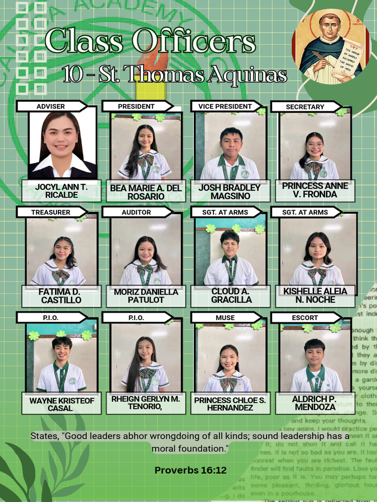 Class Officers | PDF