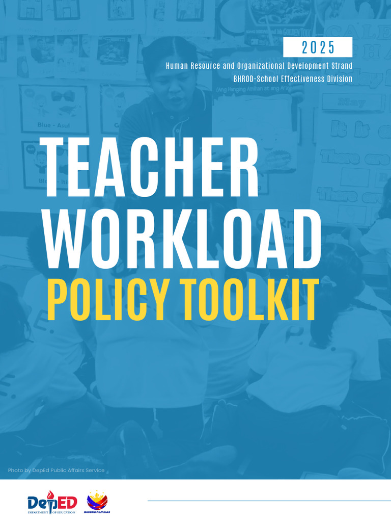 Teacher Workload Policy Toolkit 2025 | PDF | Teachers | Human Resource ...